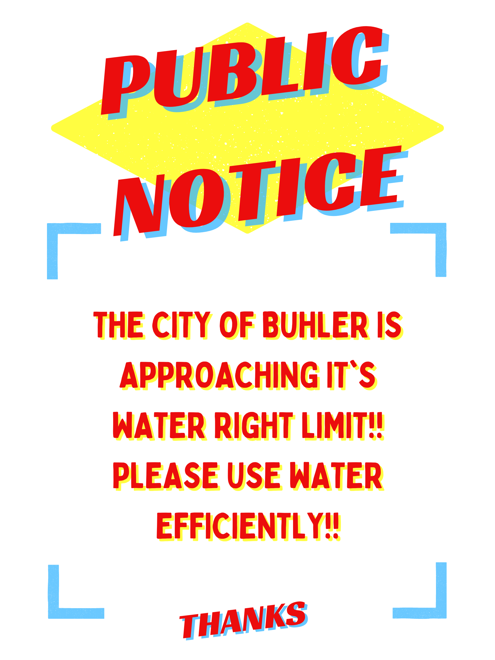 Public Notice - City of Buhler