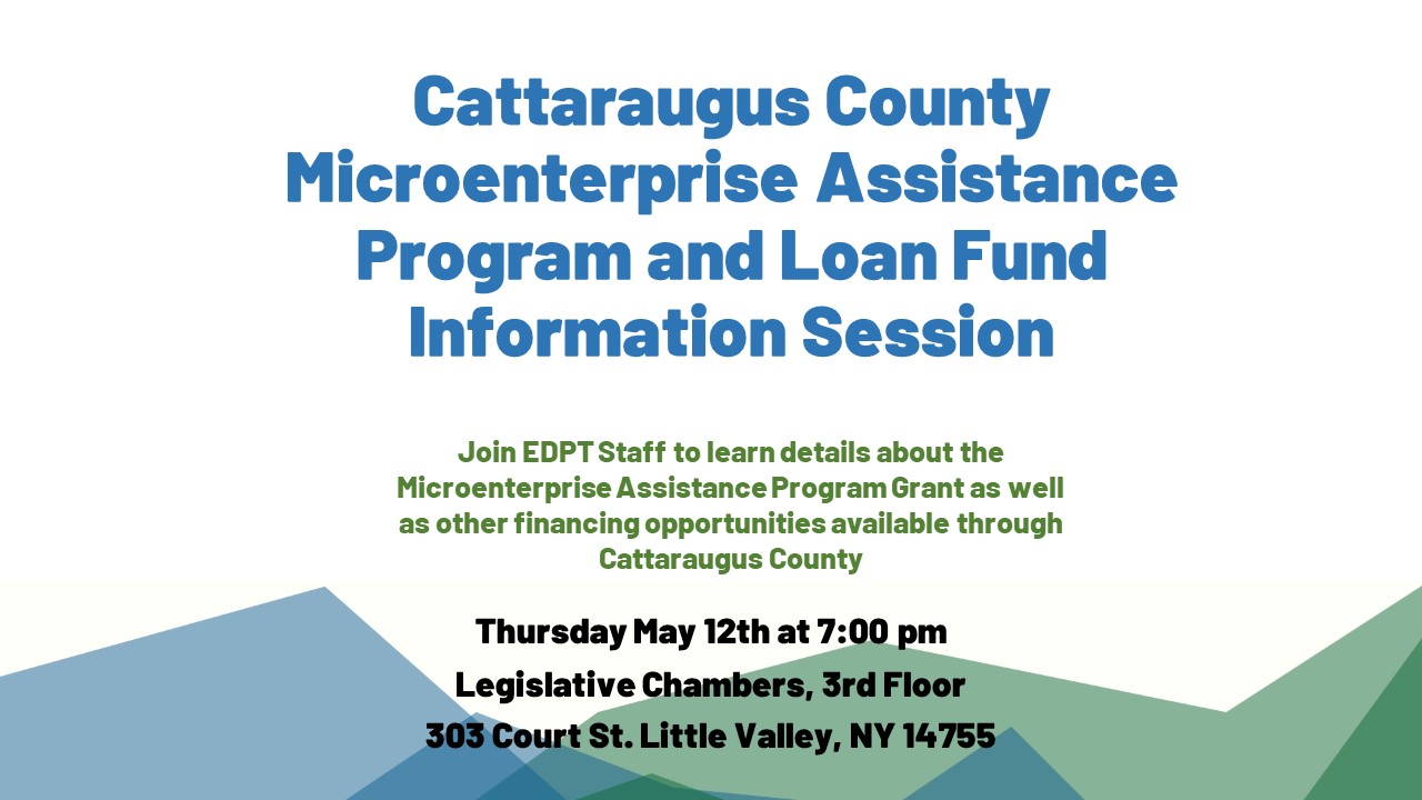 Catt County Microenterprise Assistance Program Session - City of Olean