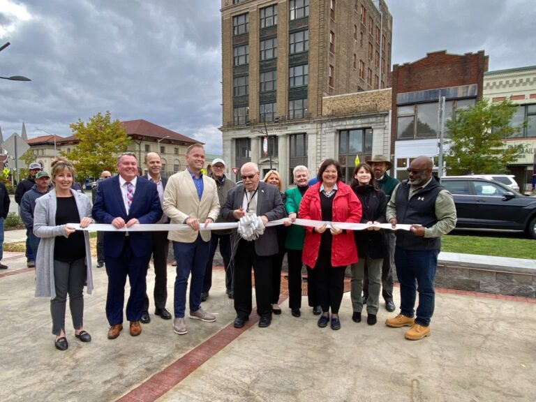 Press Release Streetscape Completion Ribbon Cutting - City of Olean