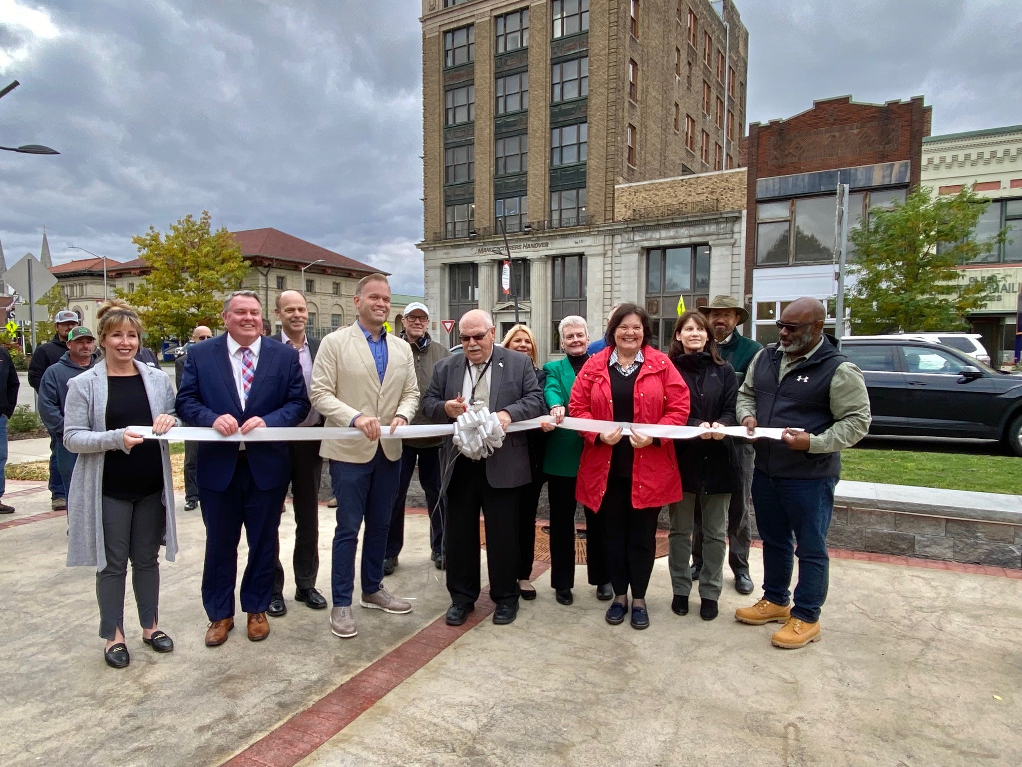 Press Release Streetscape Completion Ribbon Cutting - City of Olean