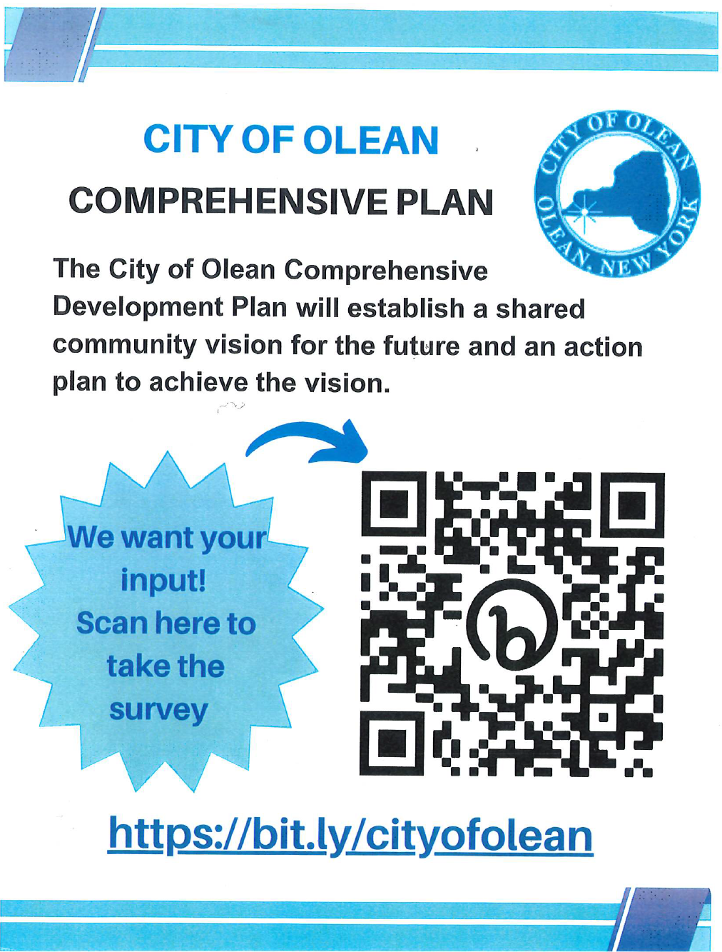 Comprehensive Development Plan Survey - City of Olean