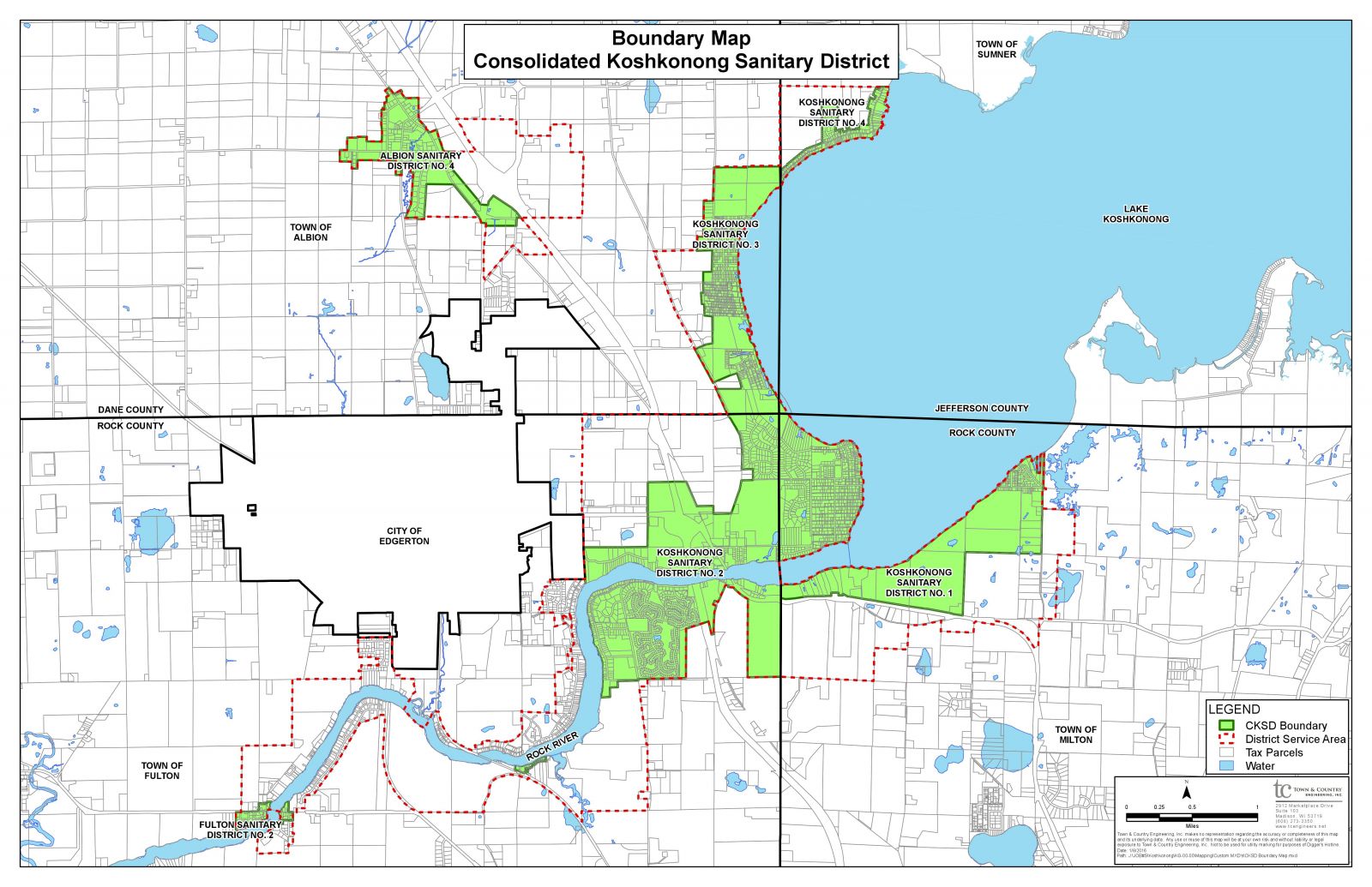CKSD Map | Consolidated Koshkonong Sanitary District