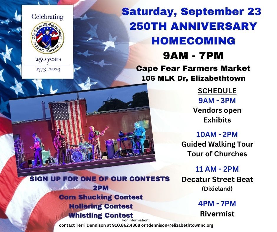 250th Celebration - Town of Elizabethtown