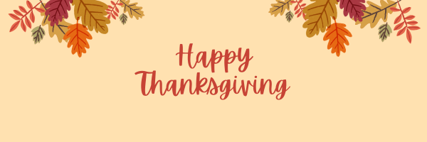 Orange and Brown Happy Thanksgiving Email Header – Borough of Englewood ...