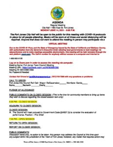 June-Council-Packet – Town of Fort Jones, Siskiyou County, CA