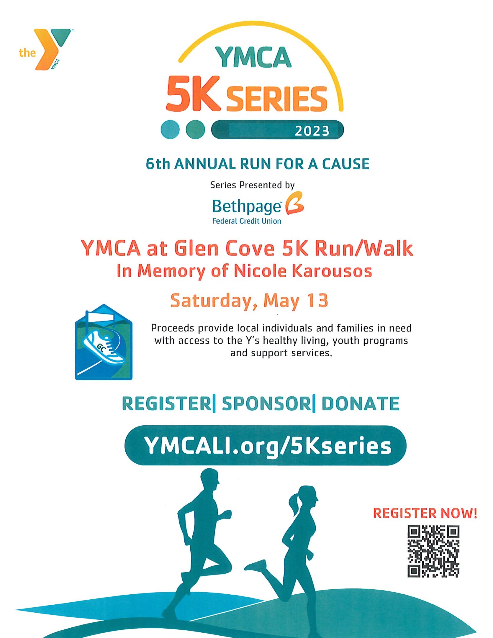 This Saturday, May 13th is the YMCA 5K run. There will be road closures ...