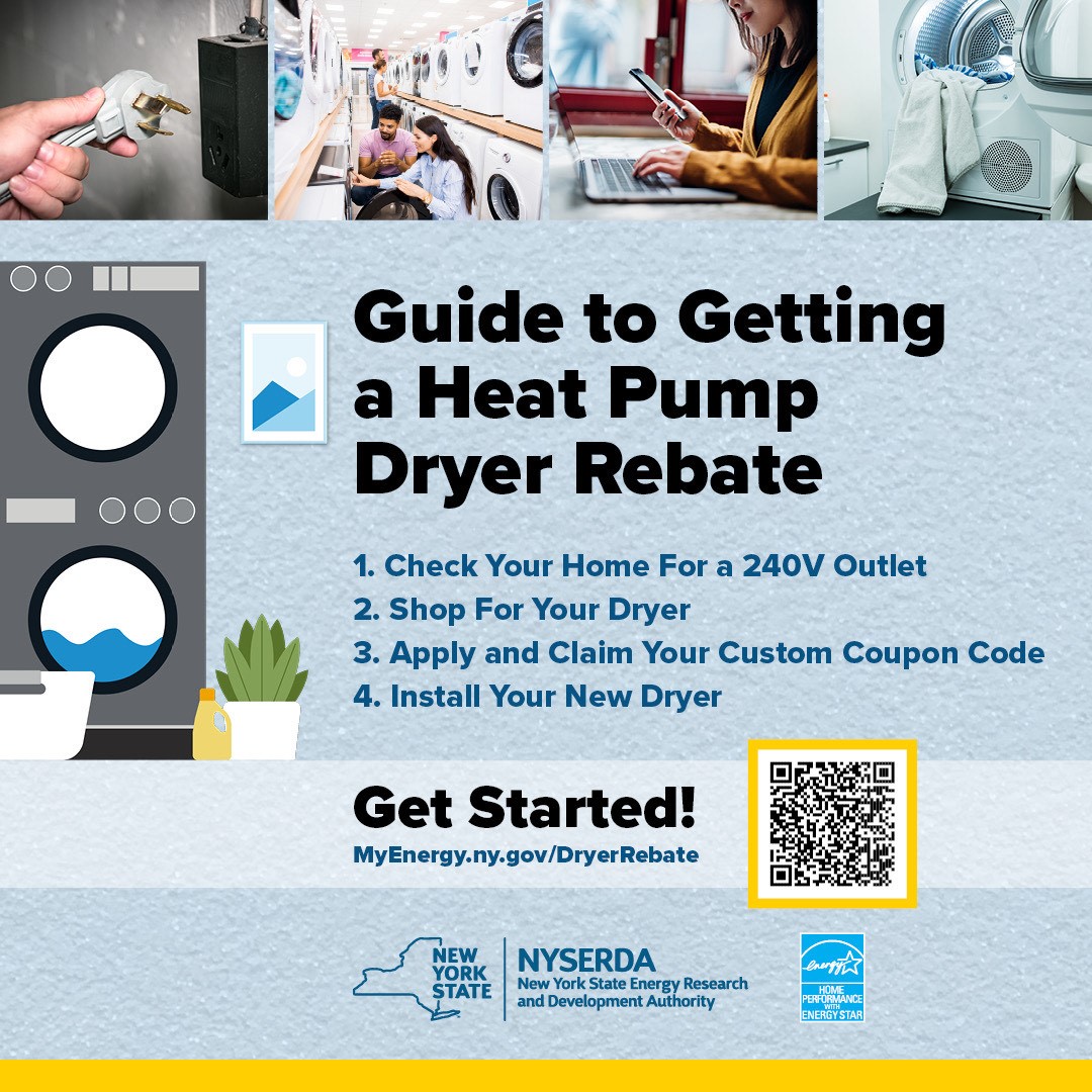 Heat Pump Dryer Rebate program - City of Glen Cove
