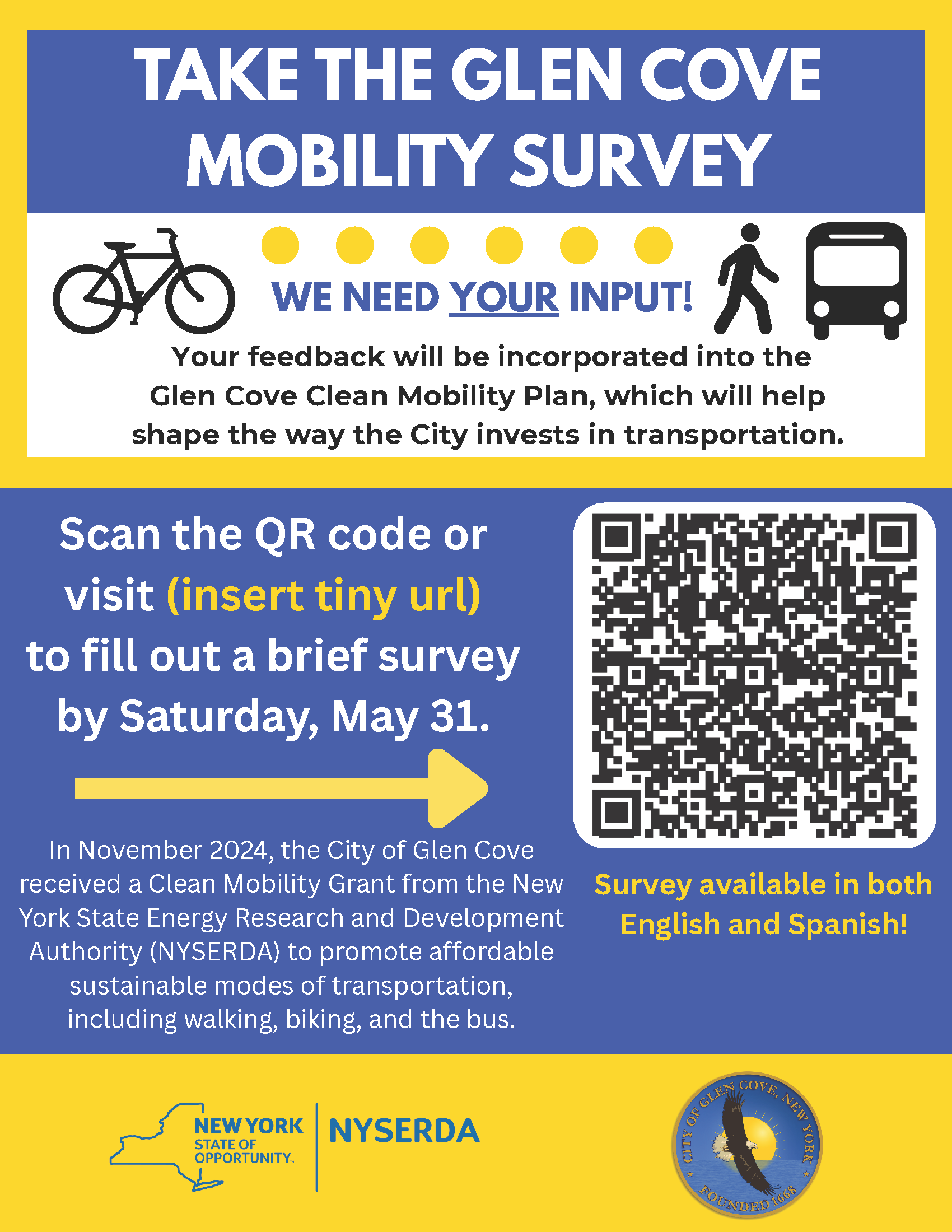 Clean Mobility Plan Survey - City of Glen Cove