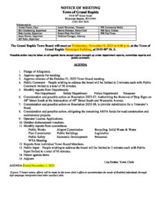 Town-Board-11-8-2023 – Town of Grand Rapids, Wood County, Wisconsin