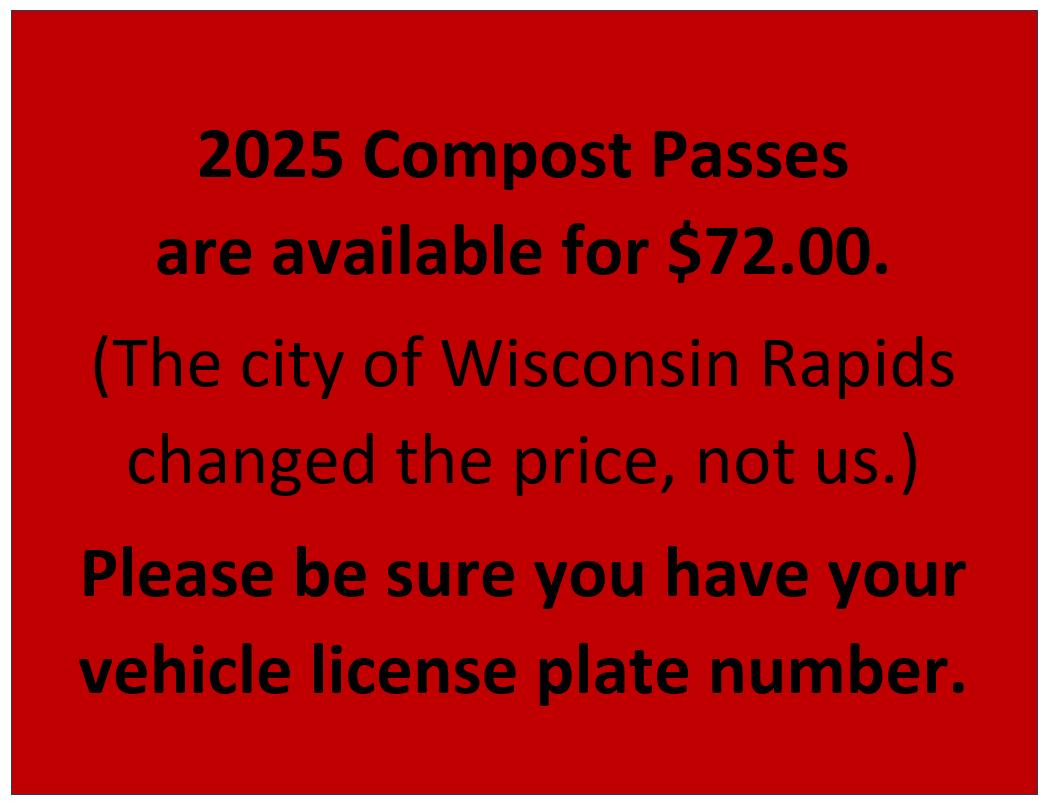 2025 Wisconsin Rapids Compost Passes – Town of Grand Rapids, Wood ...