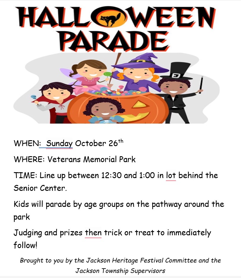 parade flyer – Jackson Township