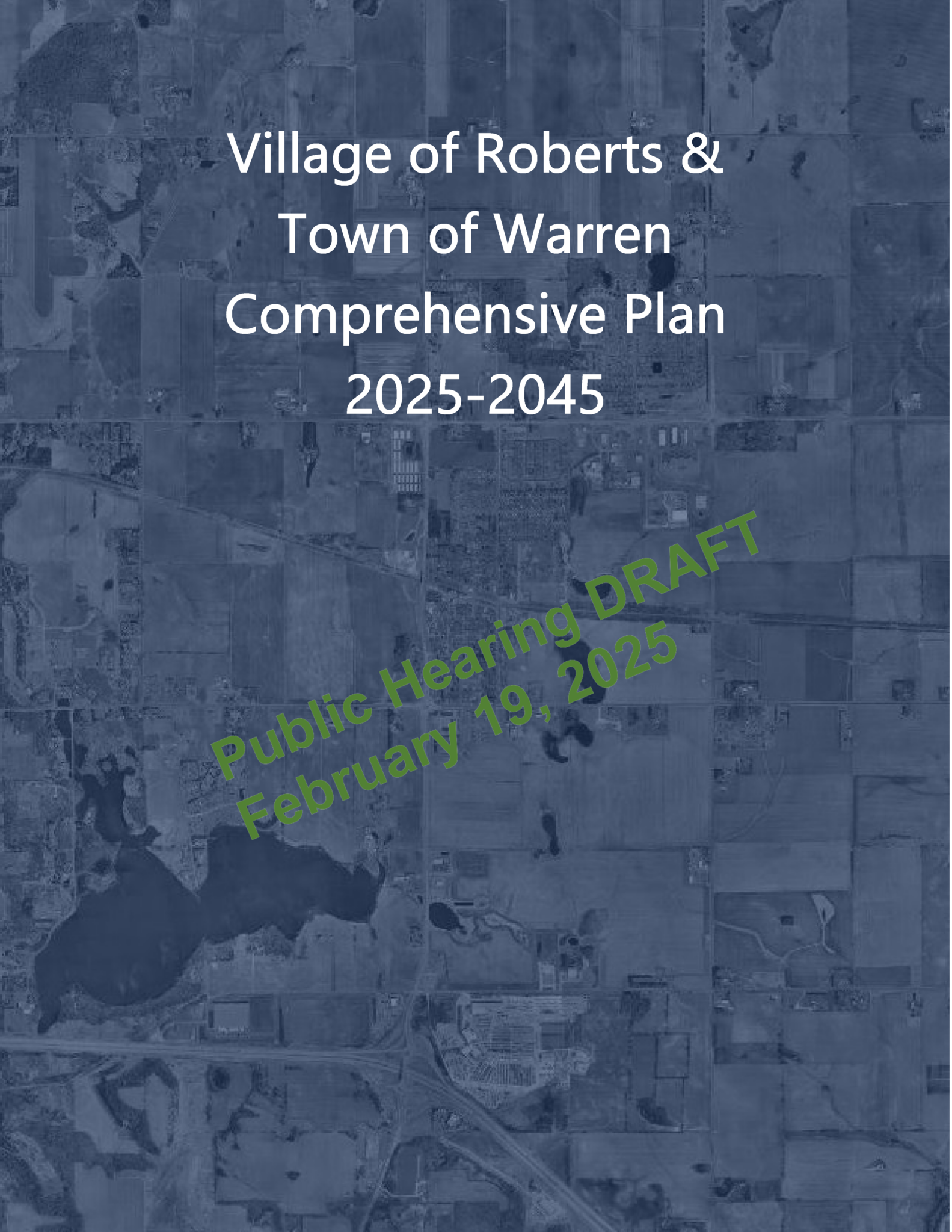 Joint Comp Plan – Village of Roberts, Wisconsin