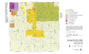 2018 Zoning Districts Map – Sumpter Township