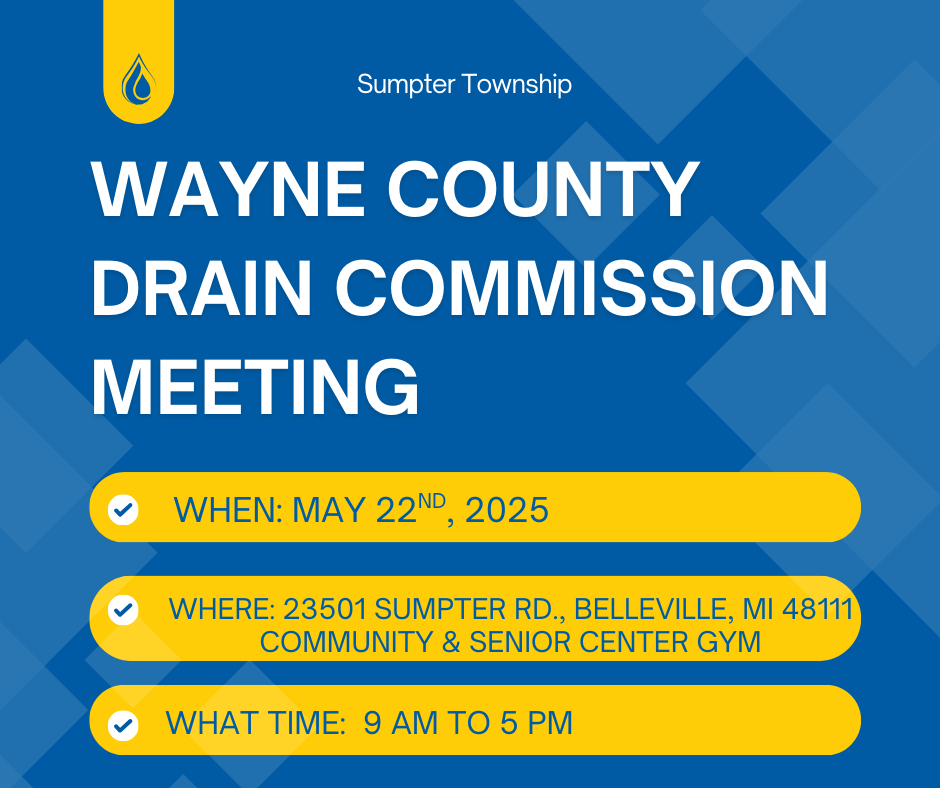 Wayne Co. Drain Flyer – Sumpter Township