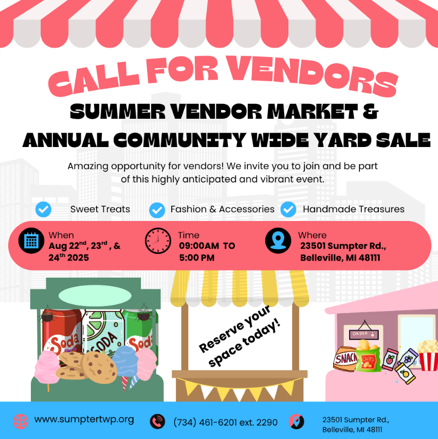 Community Wide Yard Sale – Sumpter Township