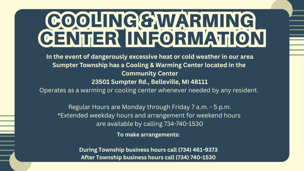 Cooling & Warming Center – Updated 6.2026 (2) – Sumpter Township