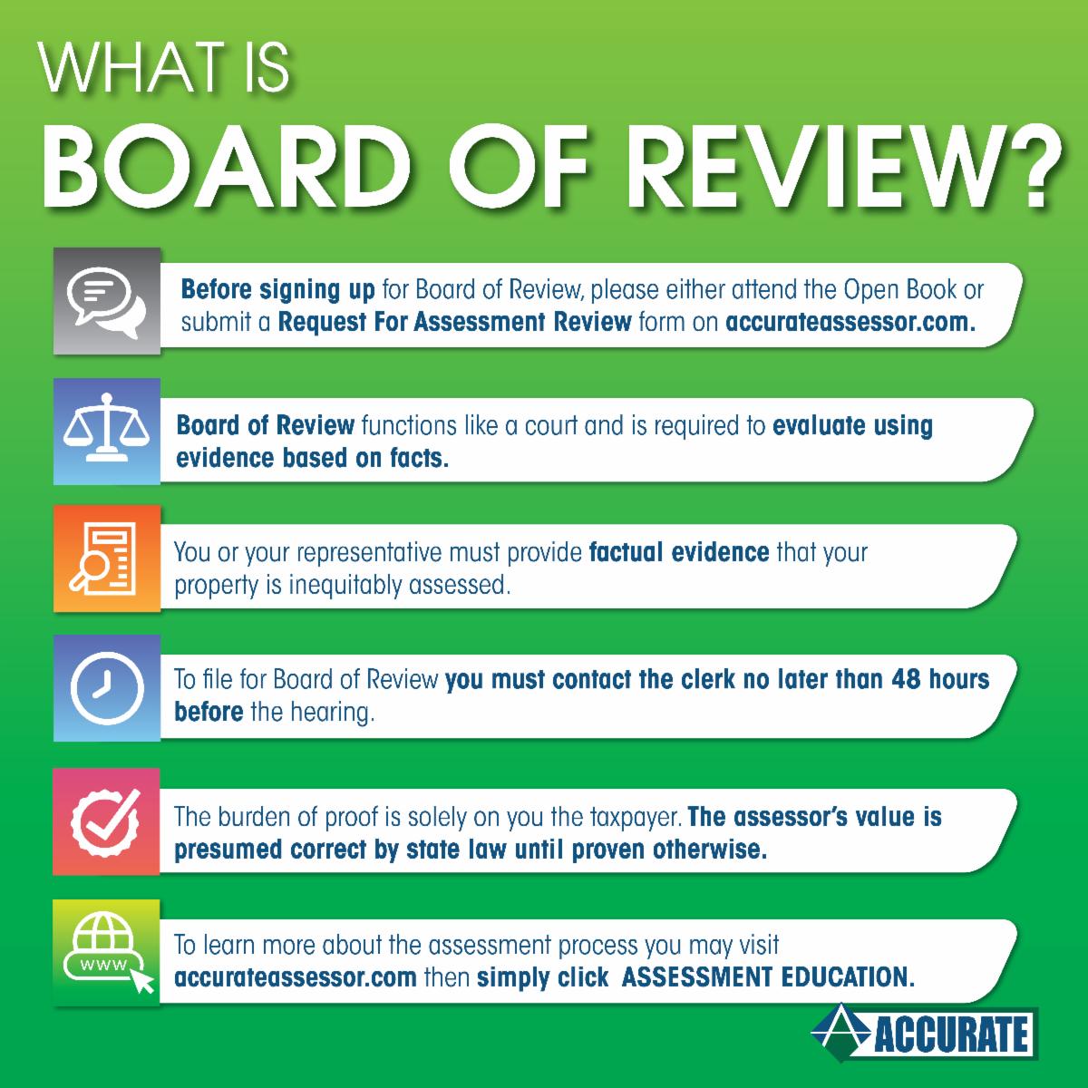 Board of Review – Town of Caledonia