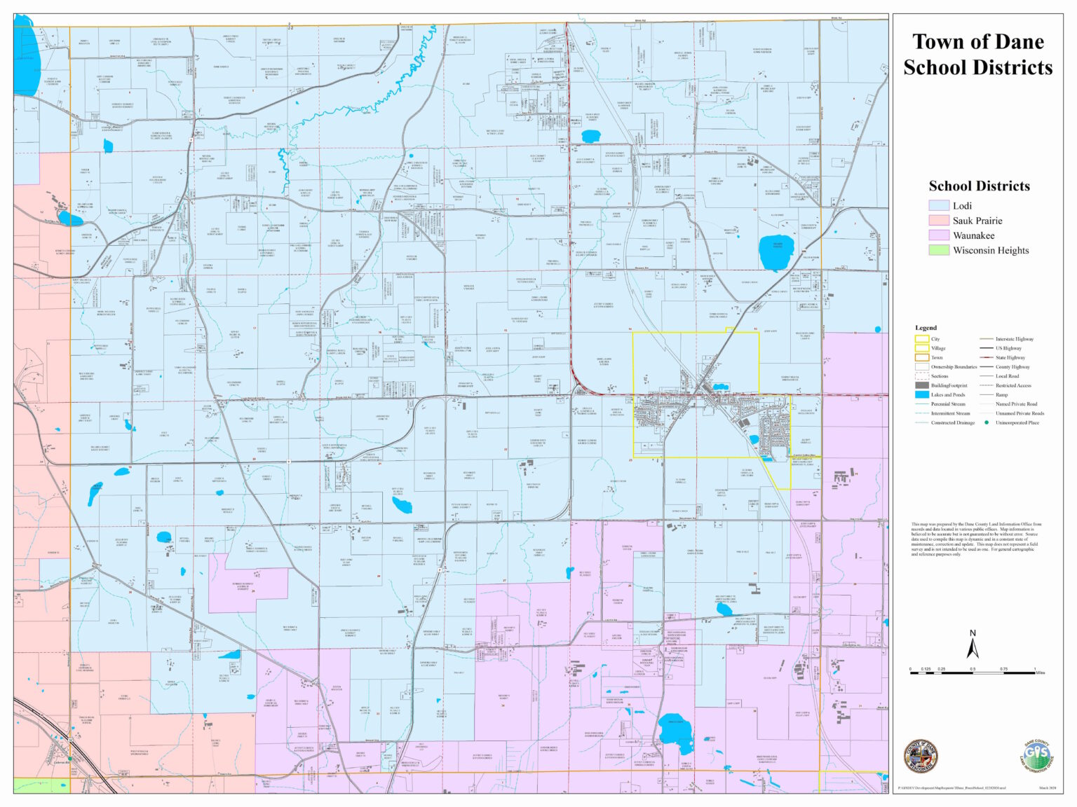 Current Town Maps - Town of Dane, Dane County, Wisconsin