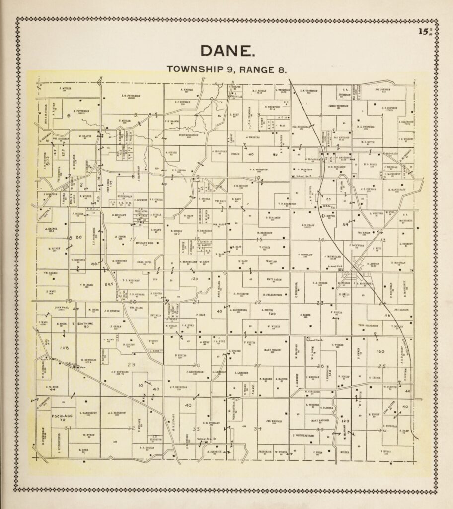History - Town of Dane, Dane County, Wisconsin