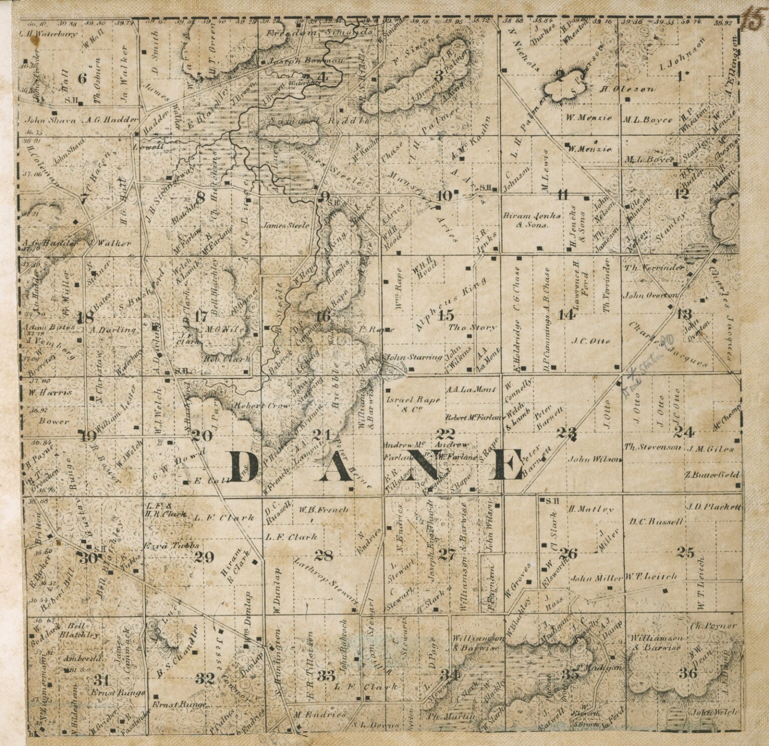 History - Town of Dane, Dane County, Wisconsin