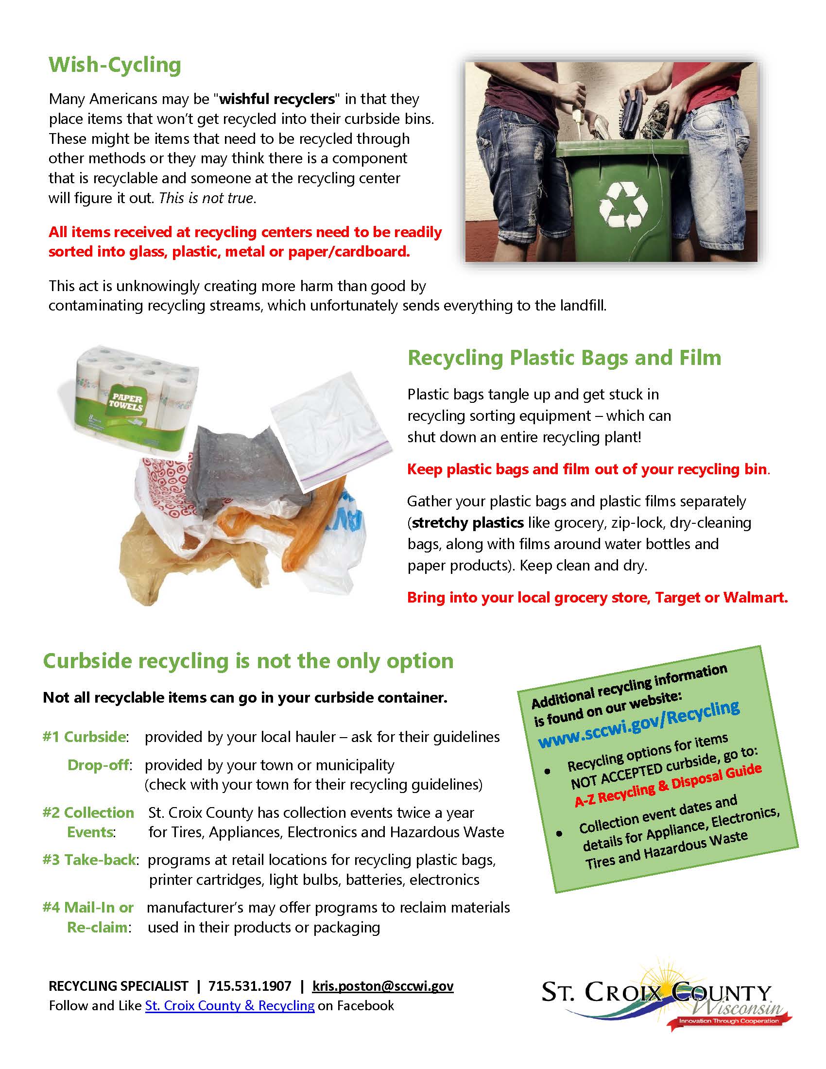 Recycling - Town of Hudson