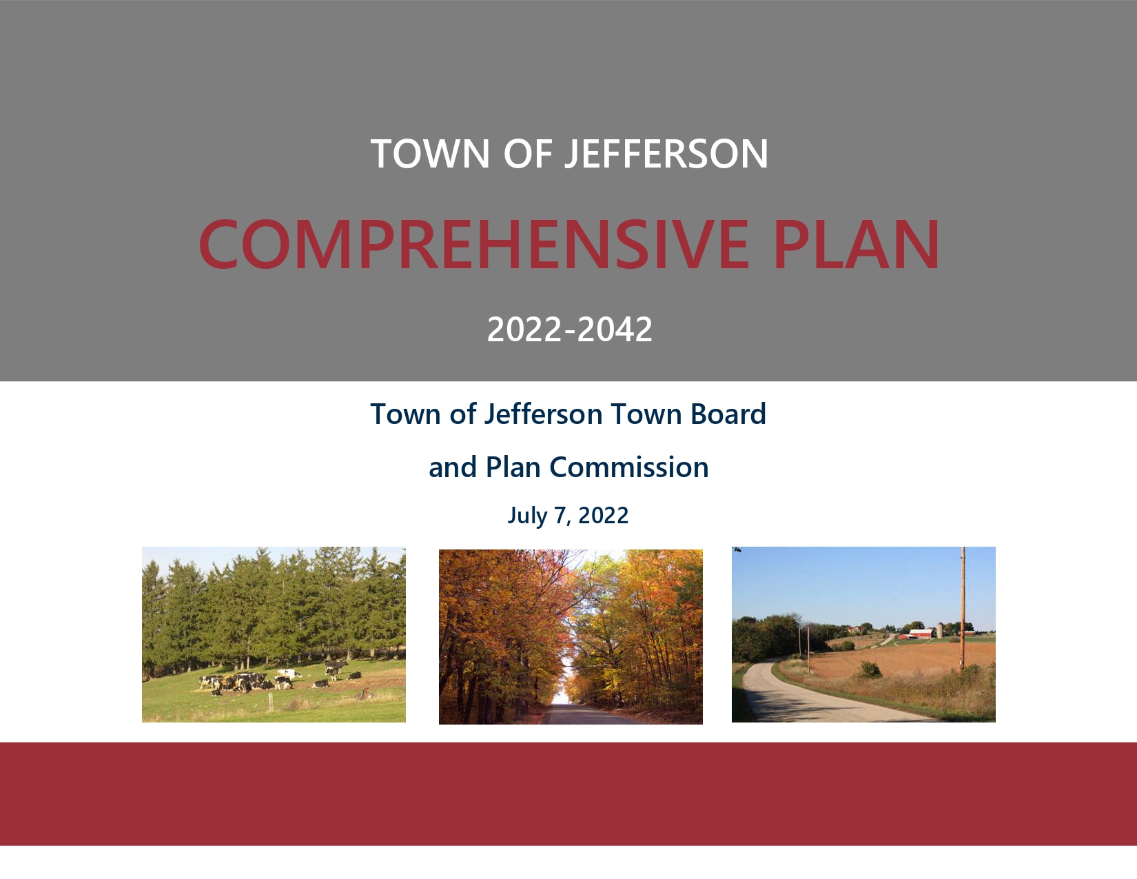 Comprehensive Plan – Town of Jefferson, Jefferson County, Wisconsin
