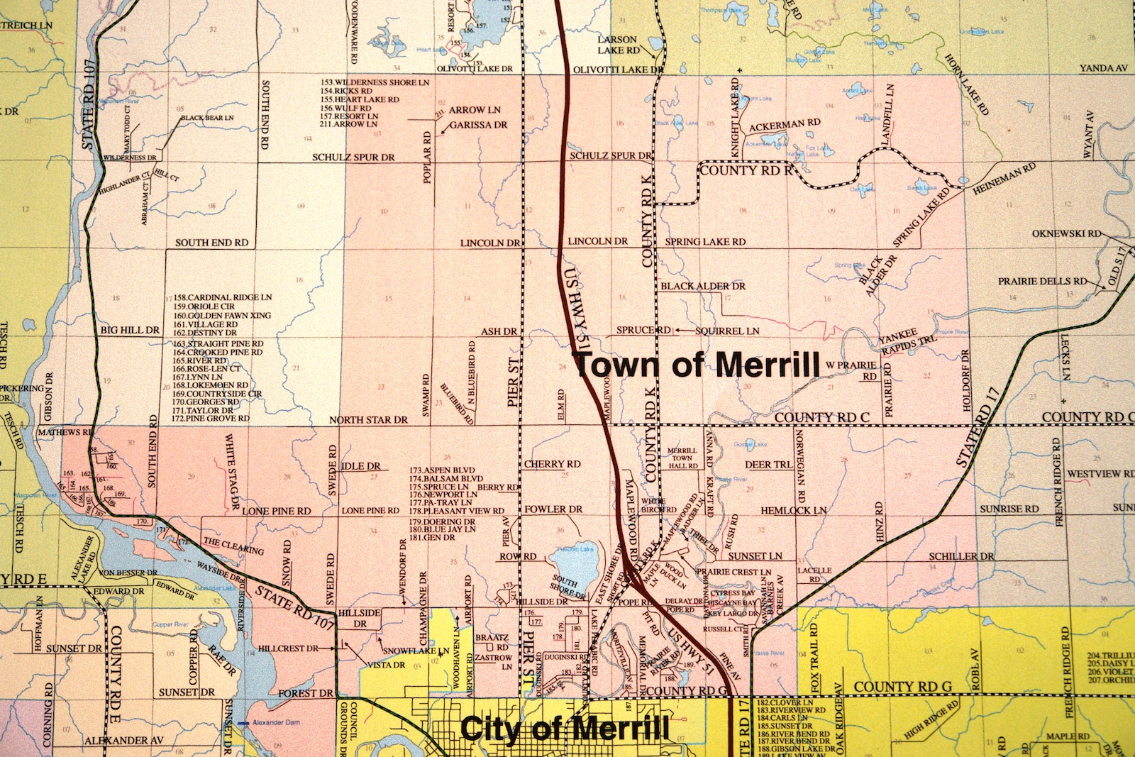 Maps – Town of Merrill