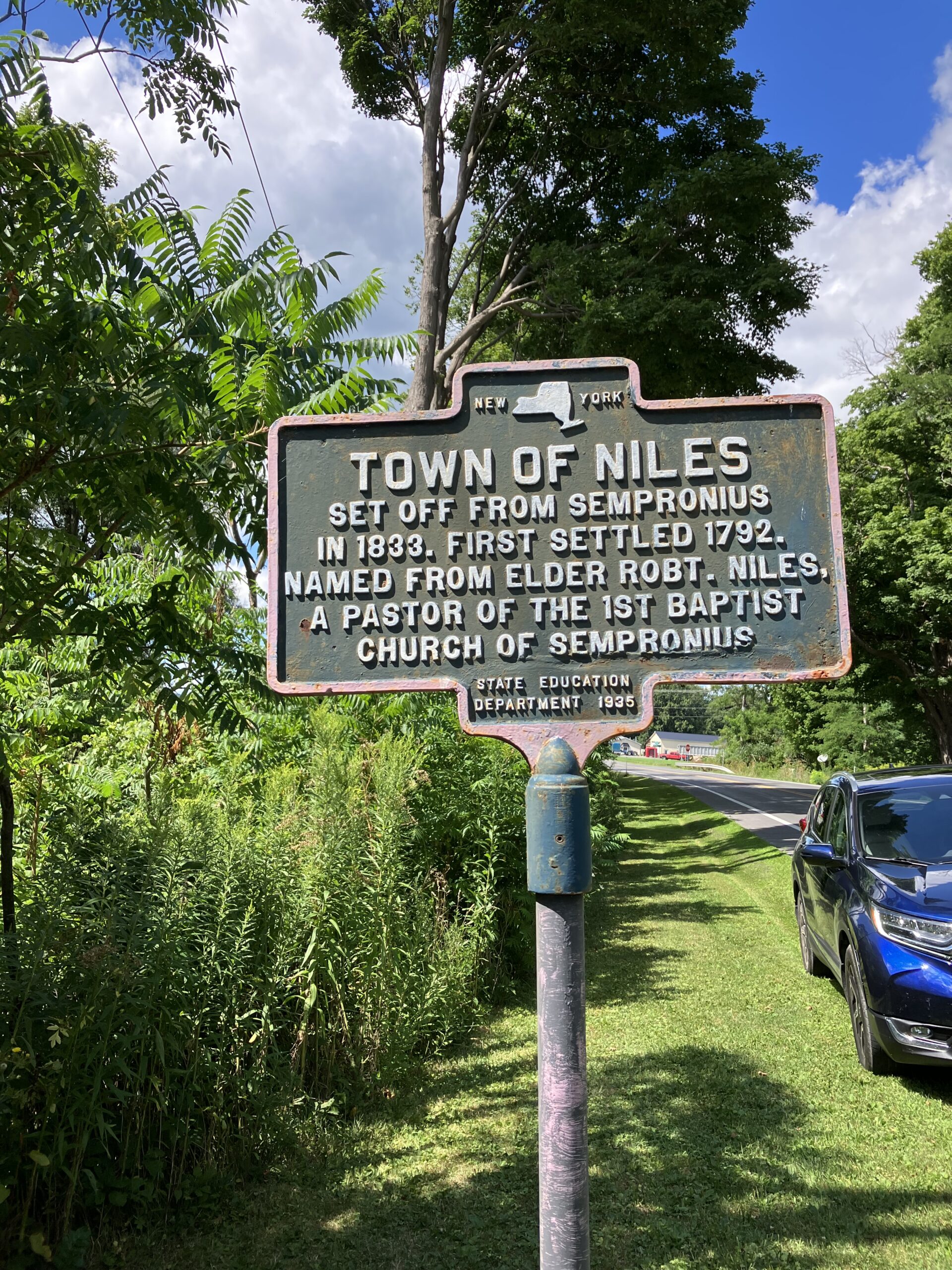 Historical Markers - Town of Niles