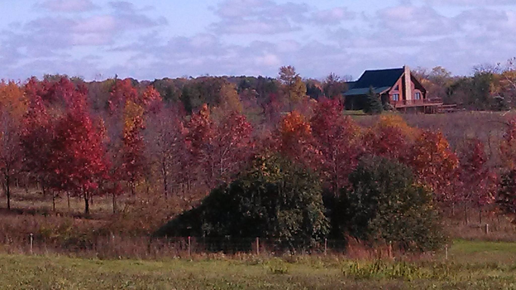 Davis log home – Town of Spring Valley, Rock County, WI