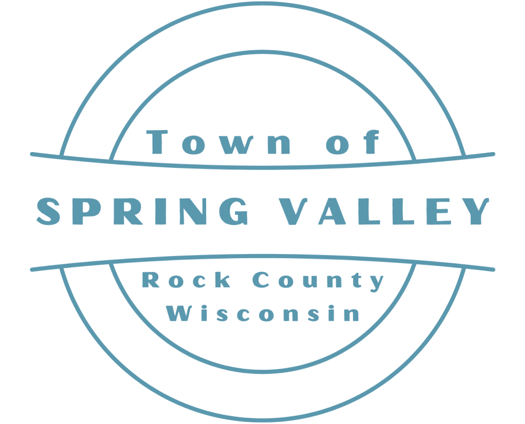 town of spring valley logo – Town of Spring Valley, Rock County, WI