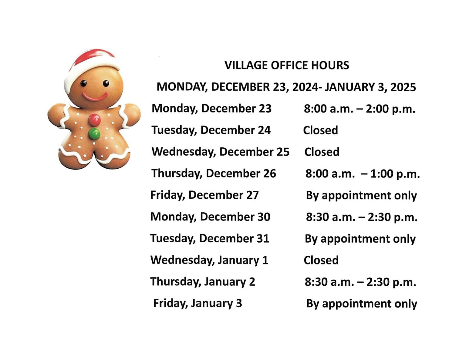 News & Notices – Village of Poplar, Douglas County, Wisconsin