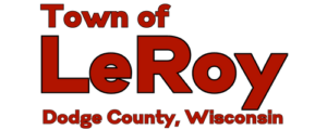 Town of LeRoy, Dodge County, Wisconsin – Official Website of the Town ...